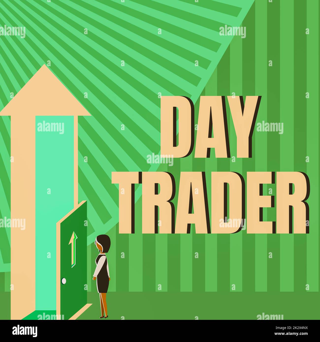 Hand writing sign Day Trader. Internet Concept A person that buy and ...