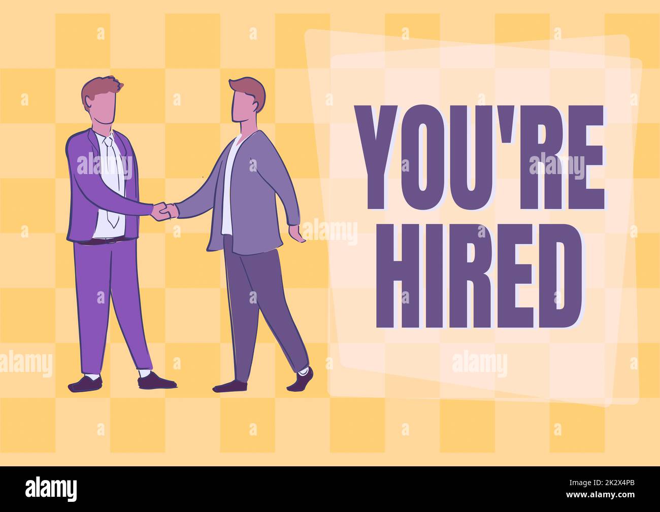 Text showing inspiration You Re Hired. Conceptual photo New Job ... Text showing inspiration You Re Hired. Conceptual photo New Job ...