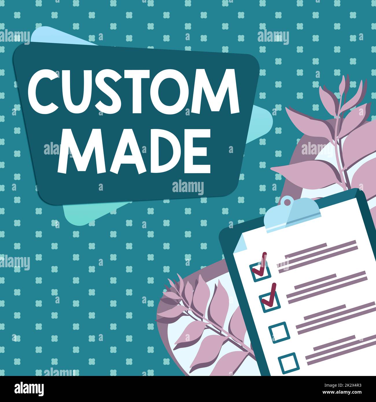 Inspiration showing sign Custom Made. Internet Concept something is ...