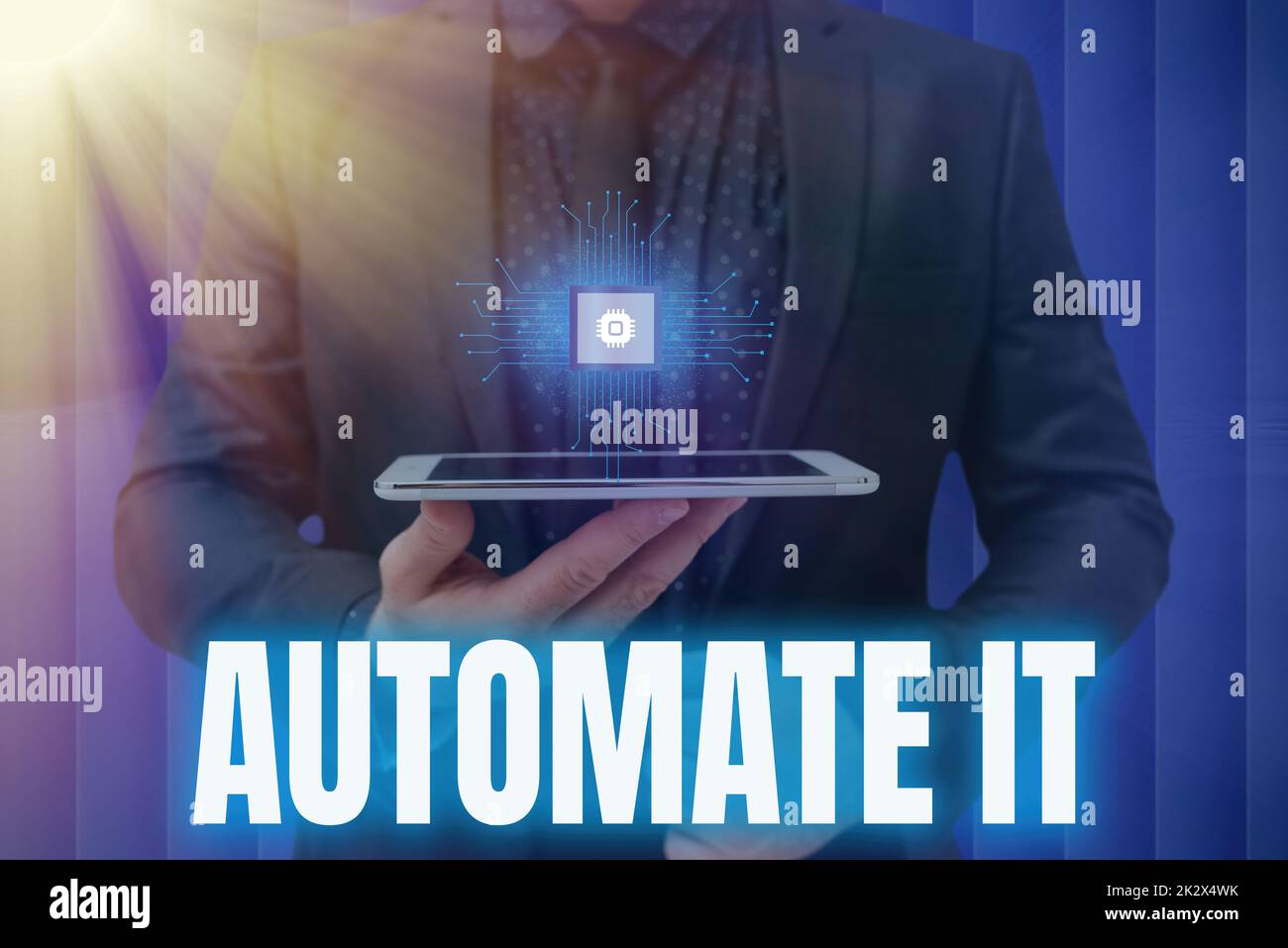 Text showing inspiration Automate It. Word for convert process or ...