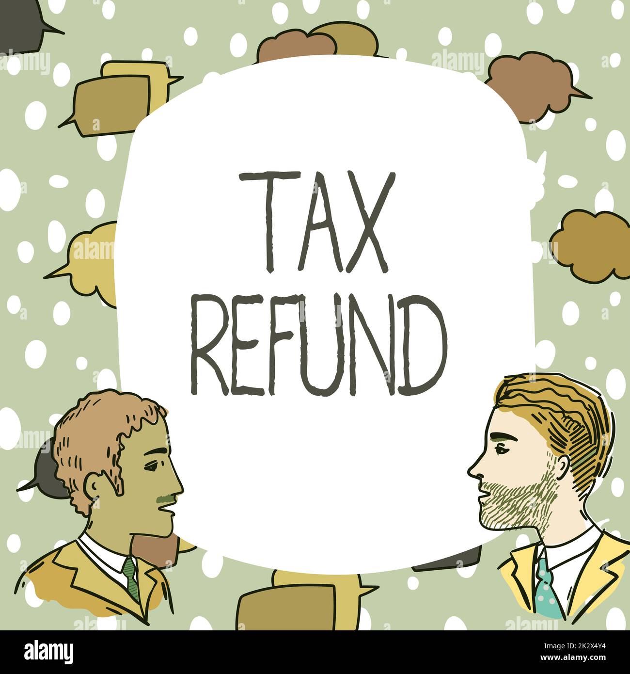 Hand writing sign Tax Refund. Concept meaning applied when money ...