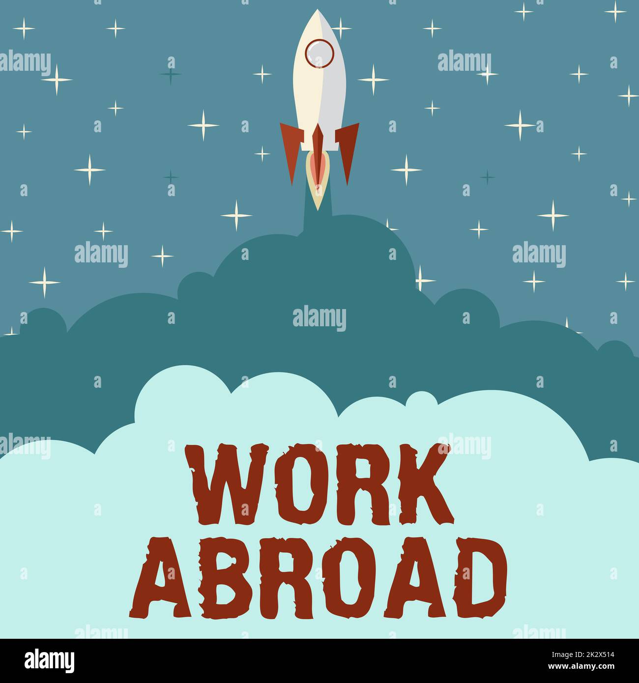 Hand writing sign Work Abroad. Business approach Immersed in a foreign ...