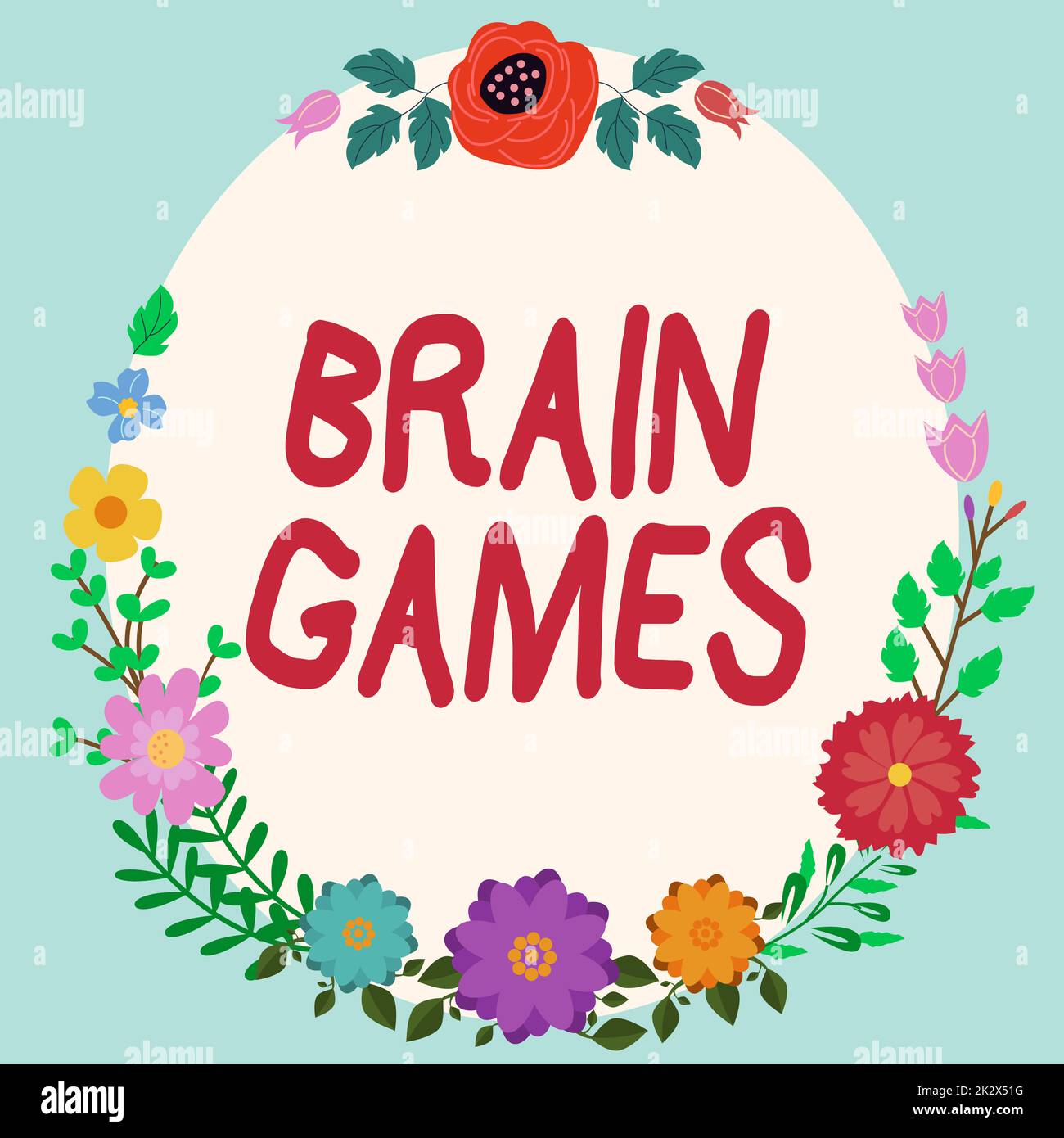 Sign displaying Brain Games. Concept meaning psychological tactic to ...