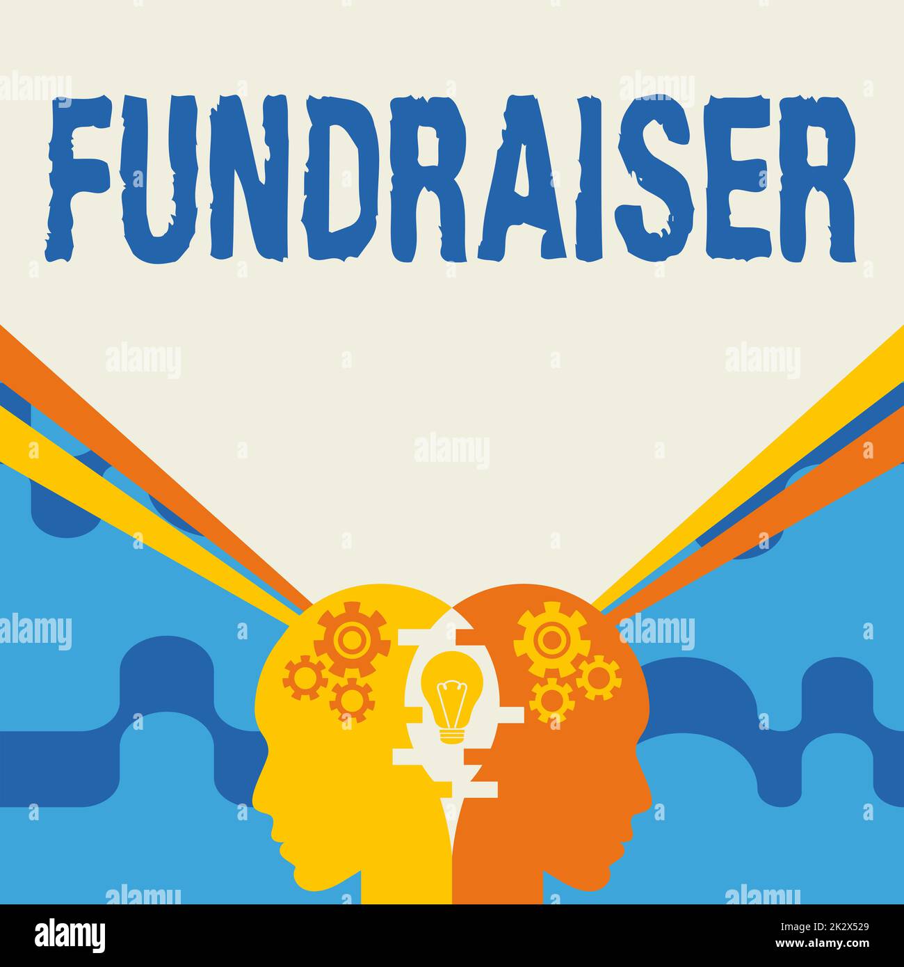 Text showing inspiration Fundraiser. Concept meaning person whose job ...