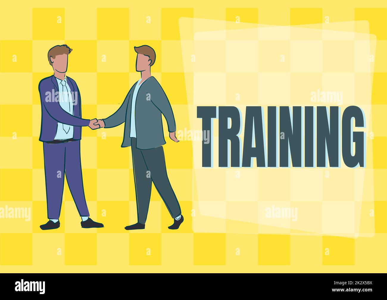 Handwriting text Training. Business concept An activity occurred when ...