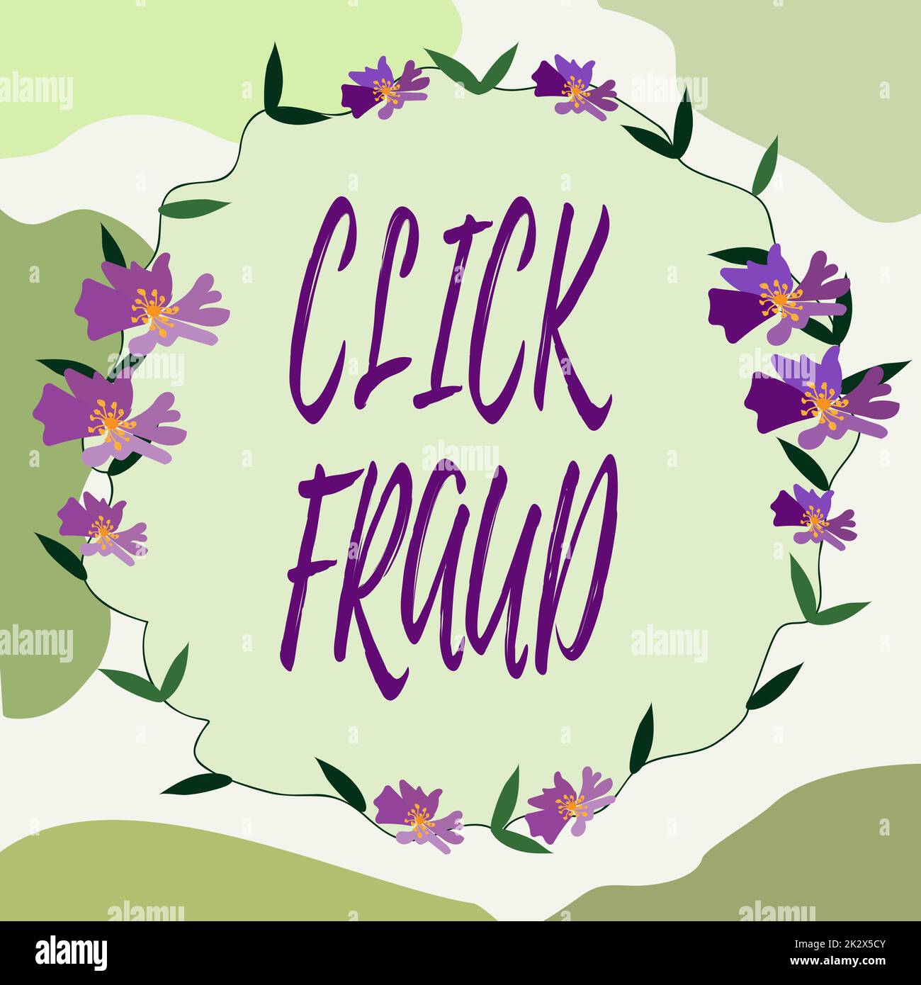 Handwriting text Click Fraud. Word Written on practice of repeatedly ...