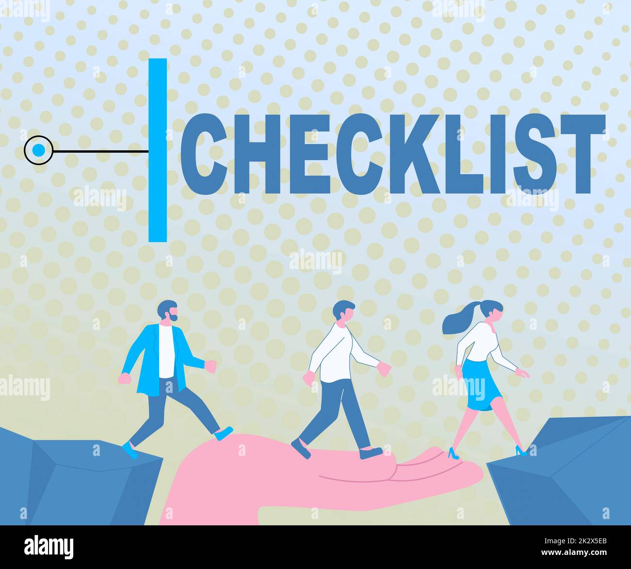 Text showing inspiration Checklist. Business showcase List down of the ...