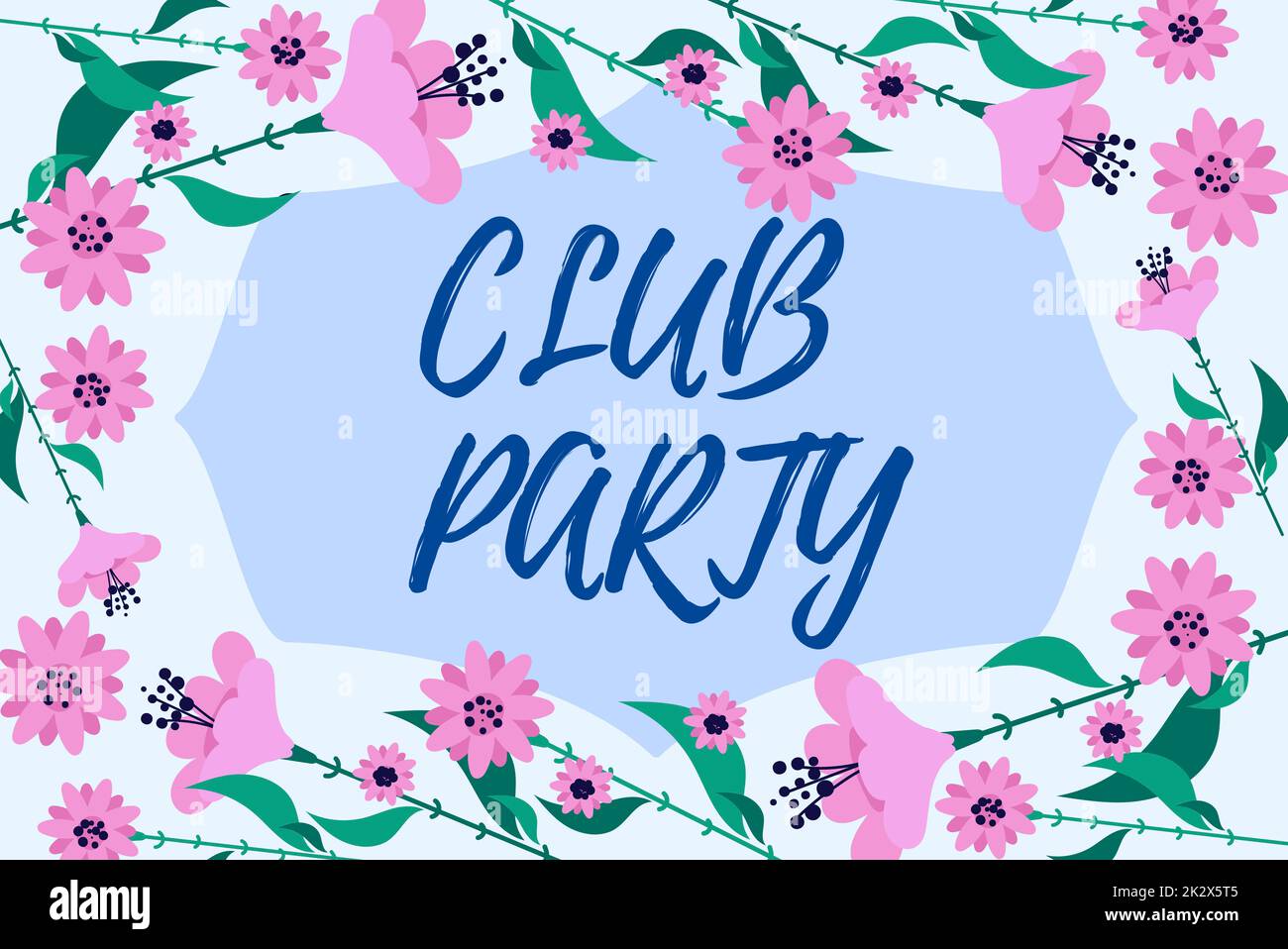 Writing displaying text Club Party. Word Written on social gathering in ...