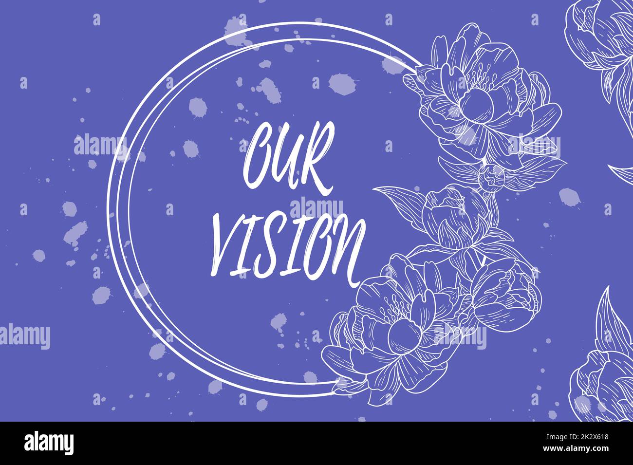 Conceptual display Our Vision. Business approach plan for next five to ...