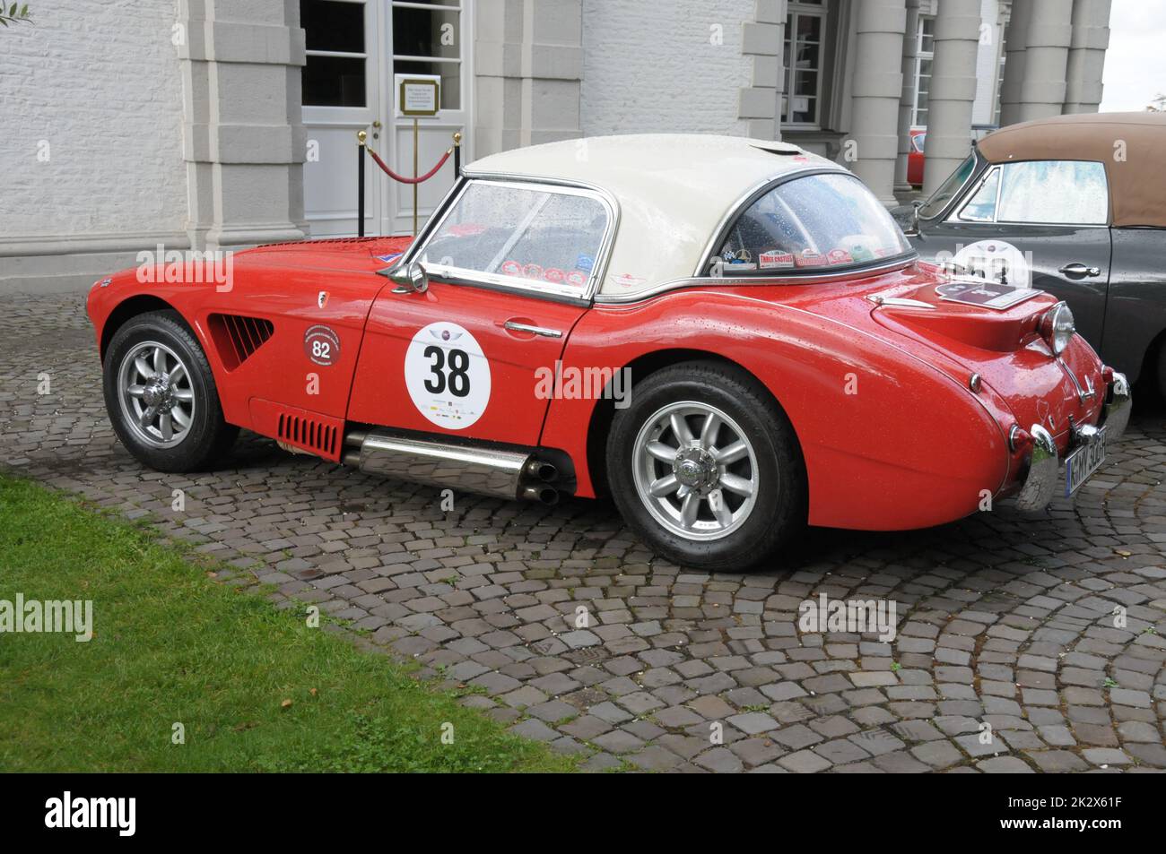 Austin-Healey 3000 MK II Rallye '1961 - Photo taken Castle Benesberg ...