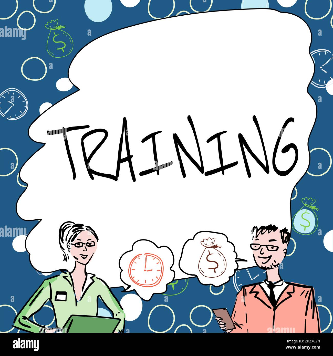 Sign displaying Training. Word for An activity occurred when starting a ...