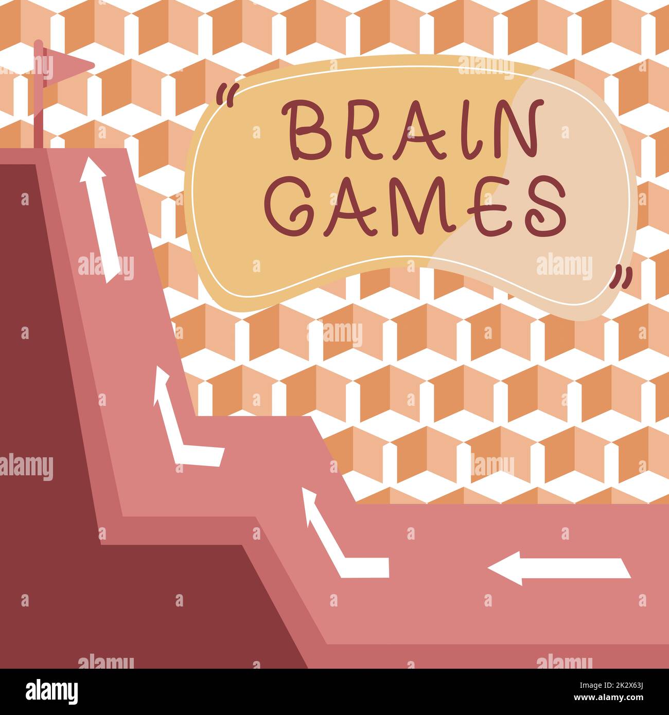 Hand writing sign Brain Games. Business overview psychological tactic ...