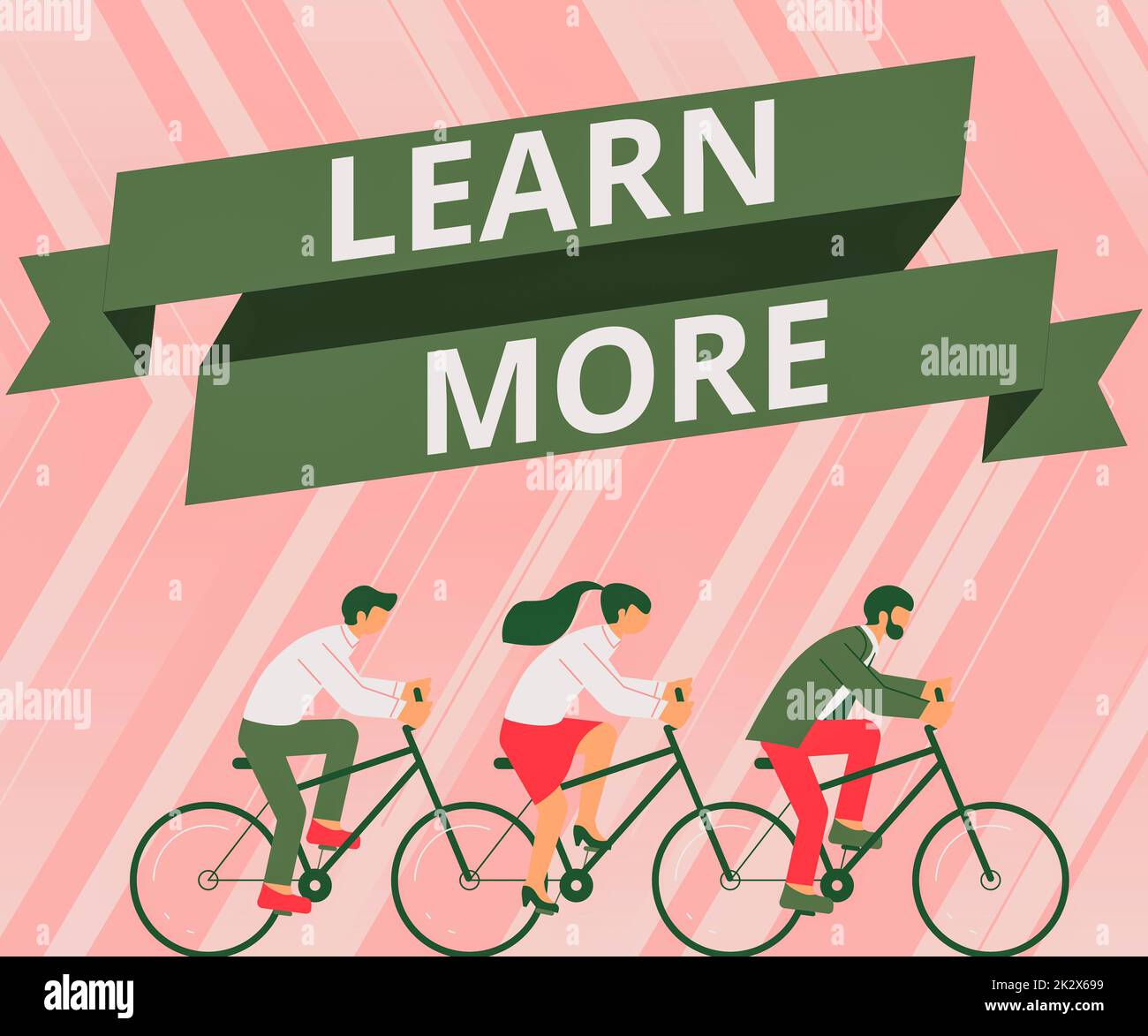 Text caption presenting Learn More. Business concept Deepen knowledge ...