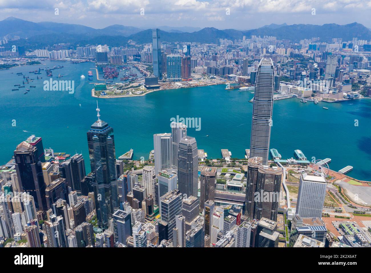 Hong Kong building skyline landmark Stock Photo - Alamy
