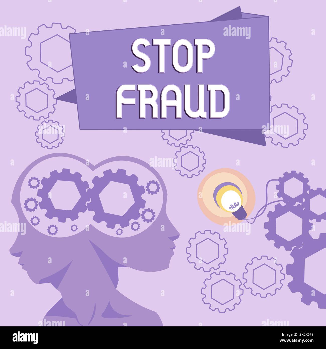 Handwriting text Stop Fraud. Business idea campaign advices showing to ...