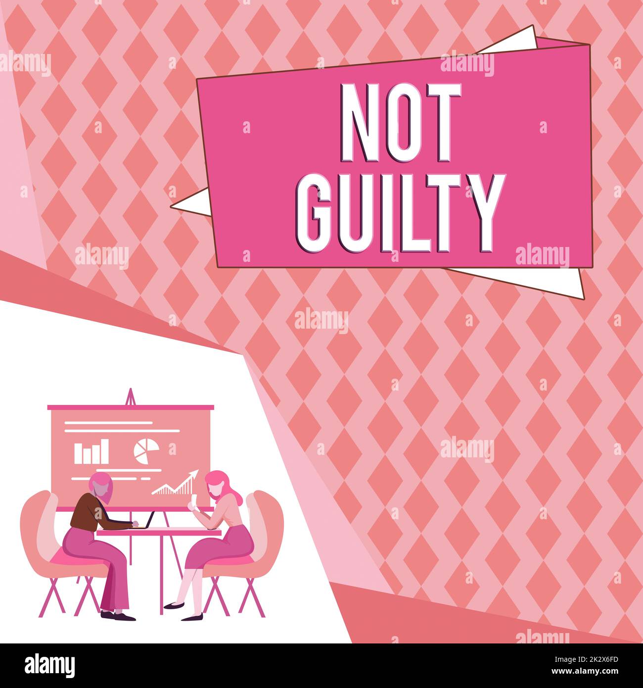 Conceptual display Not Guilty. Business idea someone is innocent didnt ...