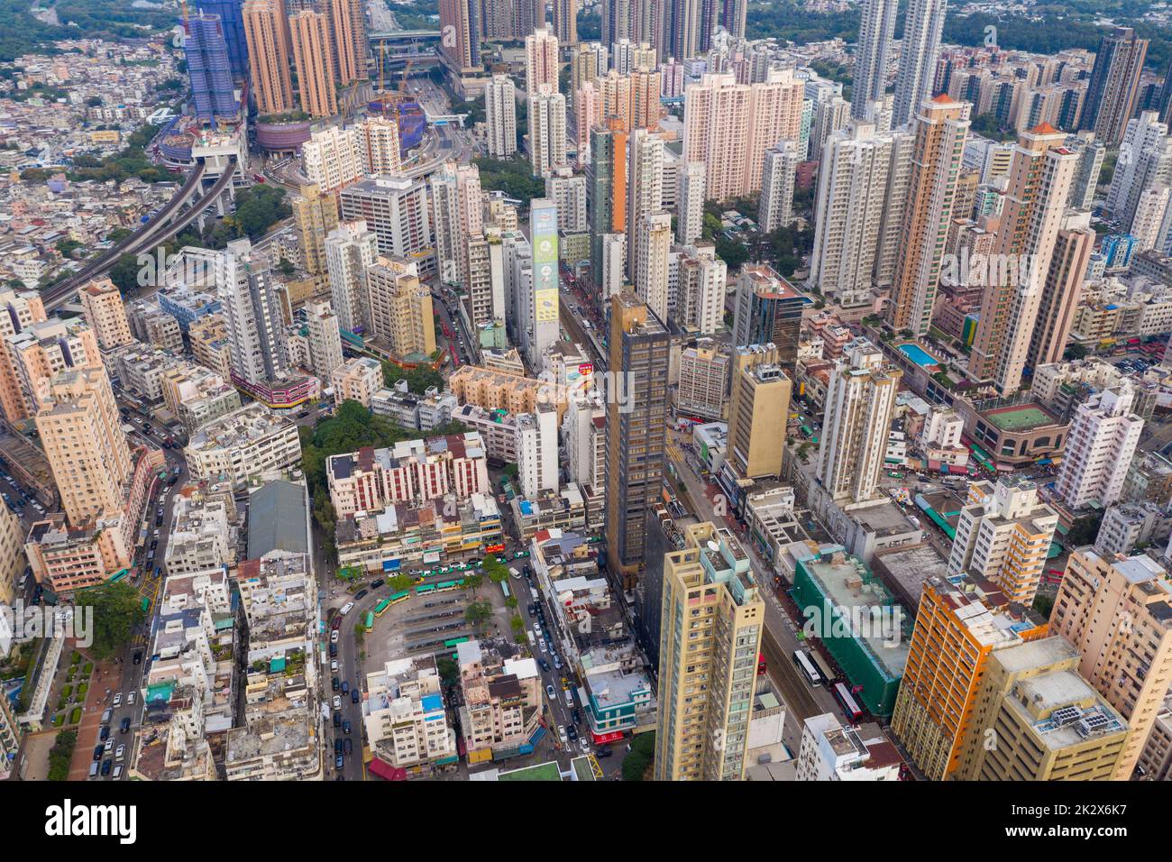 Yuen Long, Hong Kong 18 October 2021: Hong Kong city Stock Photo - Alamy