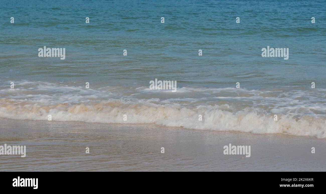 Wave sea white clean hi-res stock photography and images - Alamy