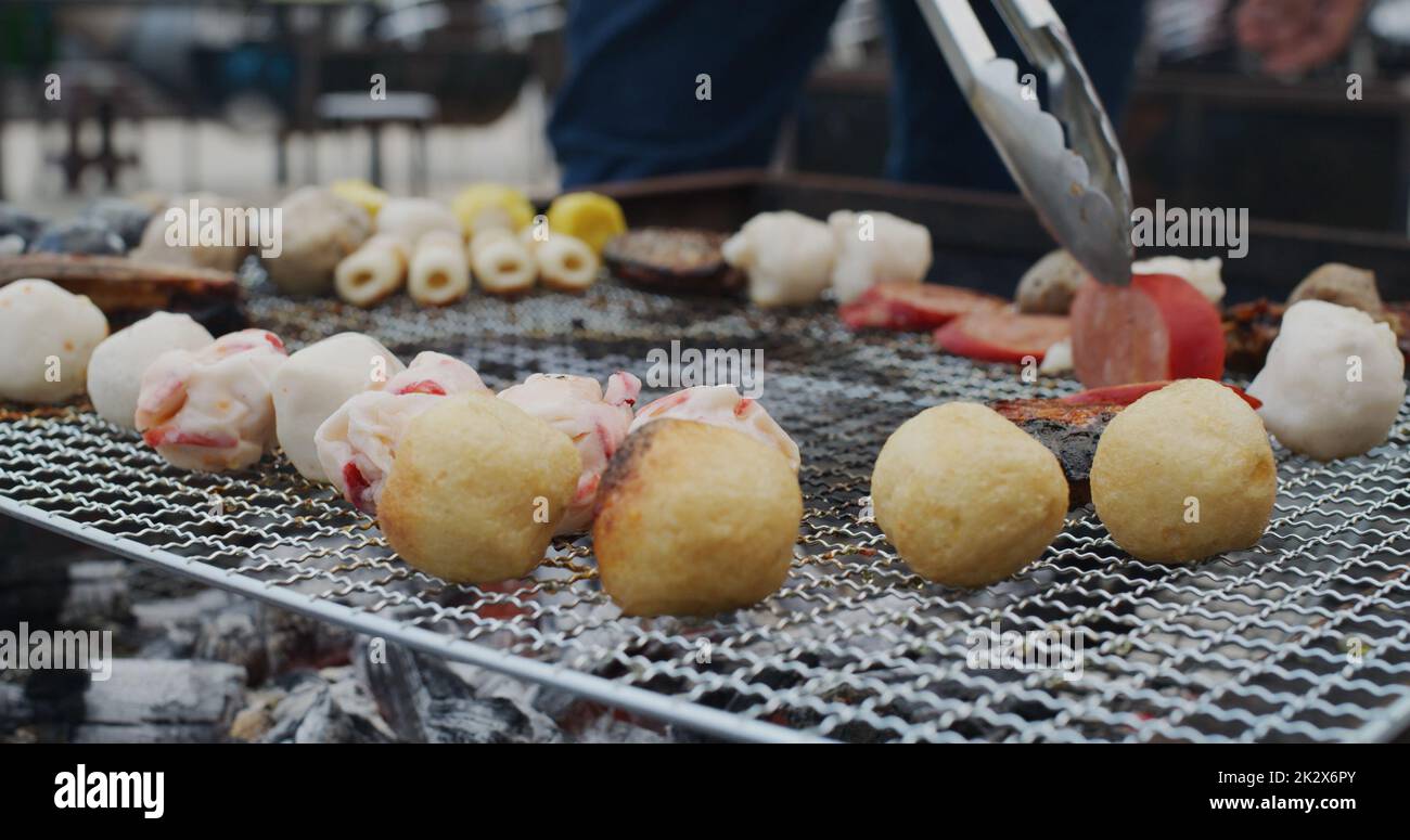 Fish meat ball hi-res stock photography and images - Alamy