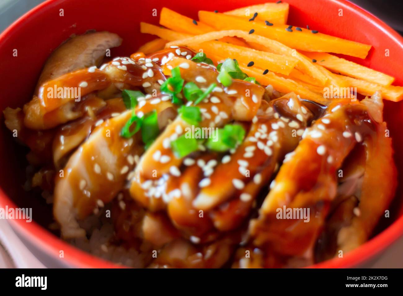 Japanese crispy pork katsudon hi-res stock photography and images - Alamy