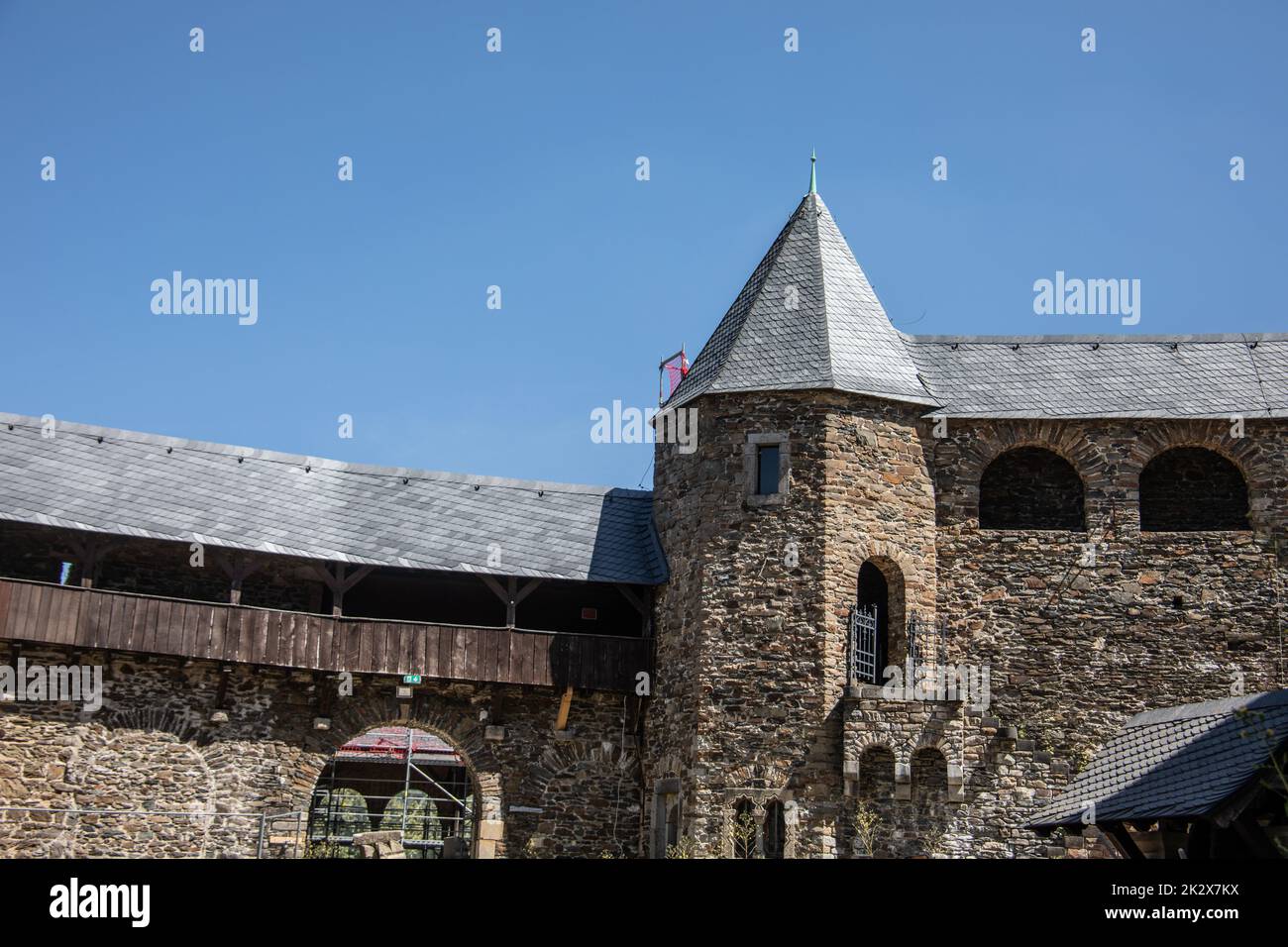 castle in Solingen Stock Photo - Alamy