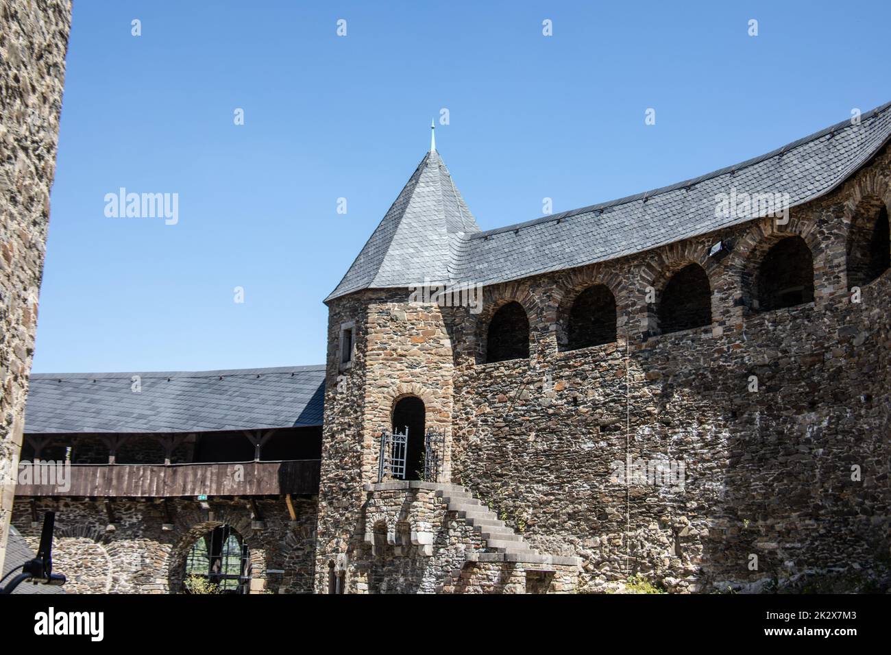 castle in Solingen Stock Photo - Alamy