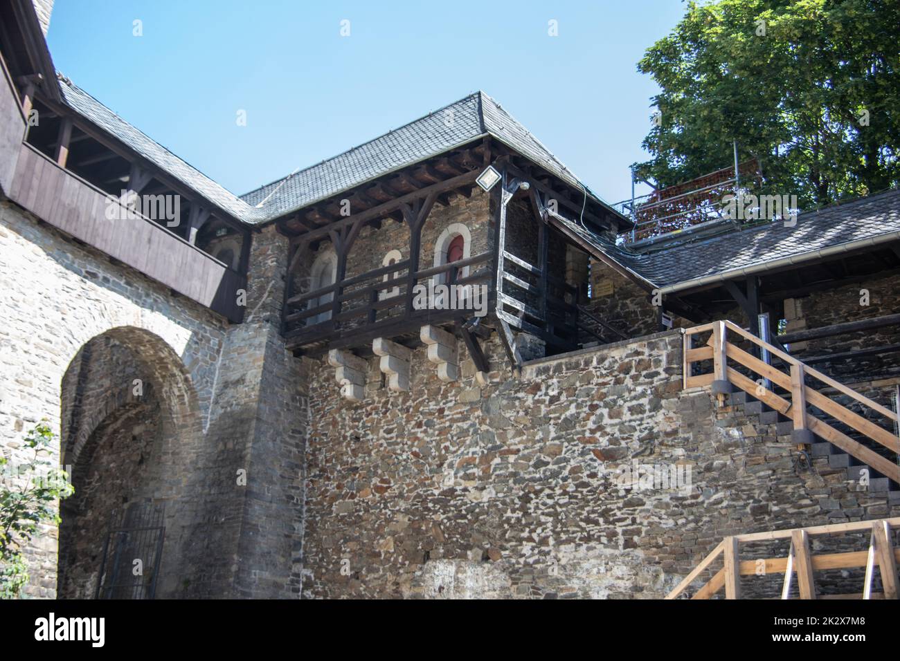 castle in Solingen Stock Photo - Alamy