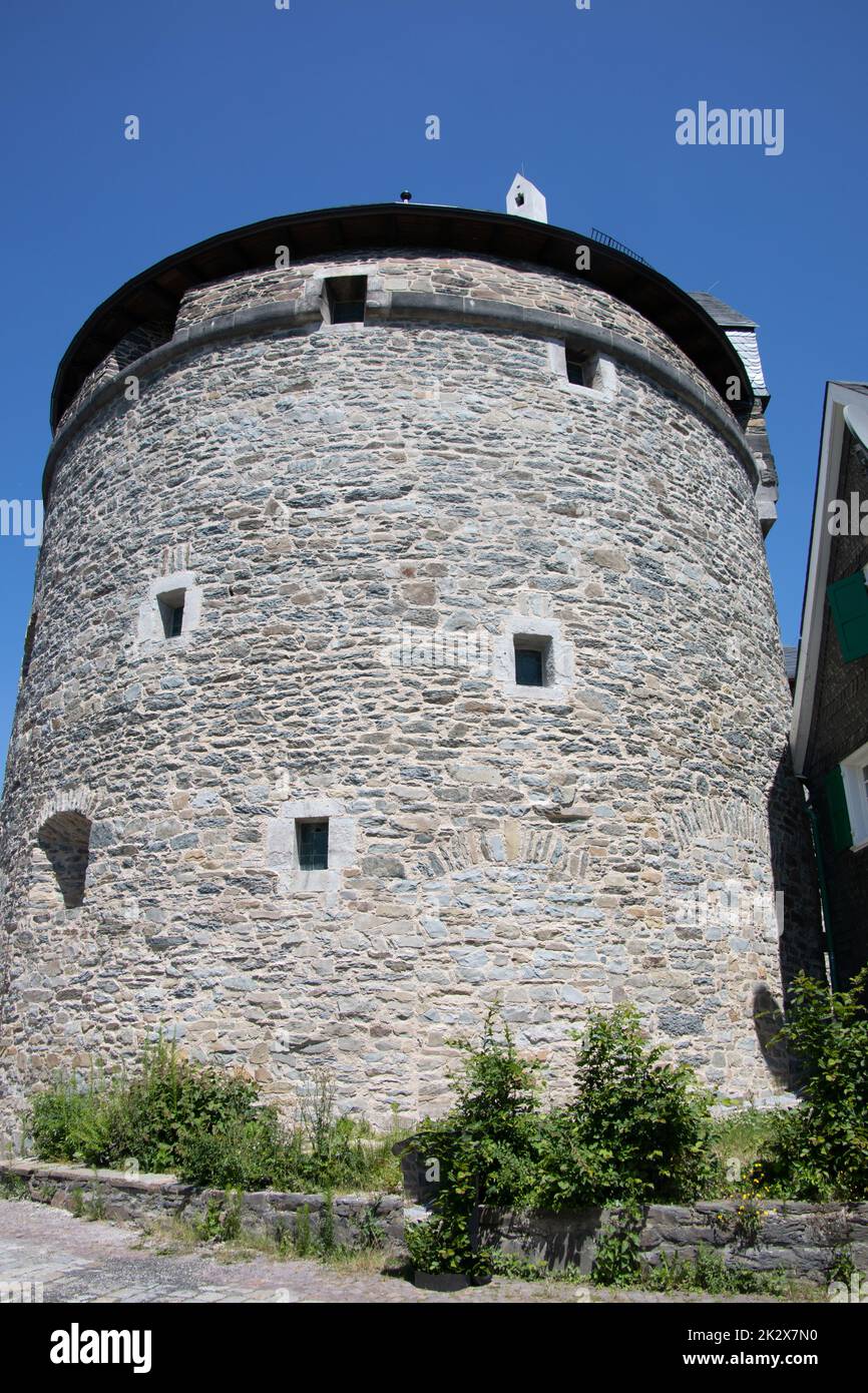 castle in Solingen Stock Photo - Alamy