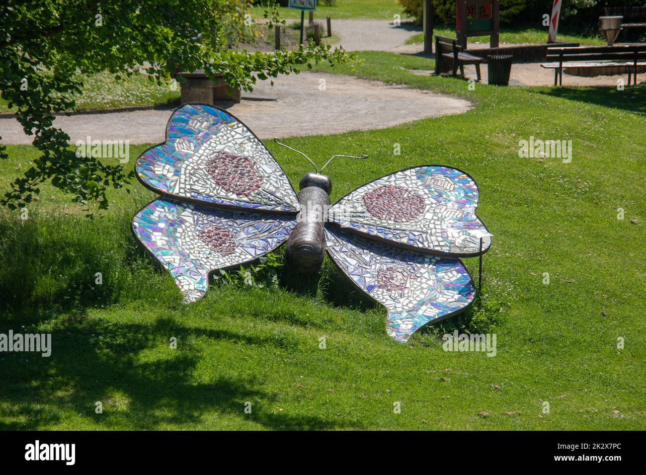 botanical garden Solingen Stock Photo - Alamy