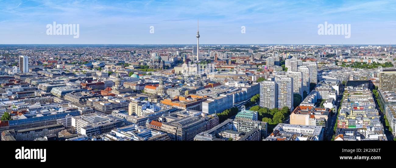 Aerial panoramic view central hi-res stock photography and images - Alamy