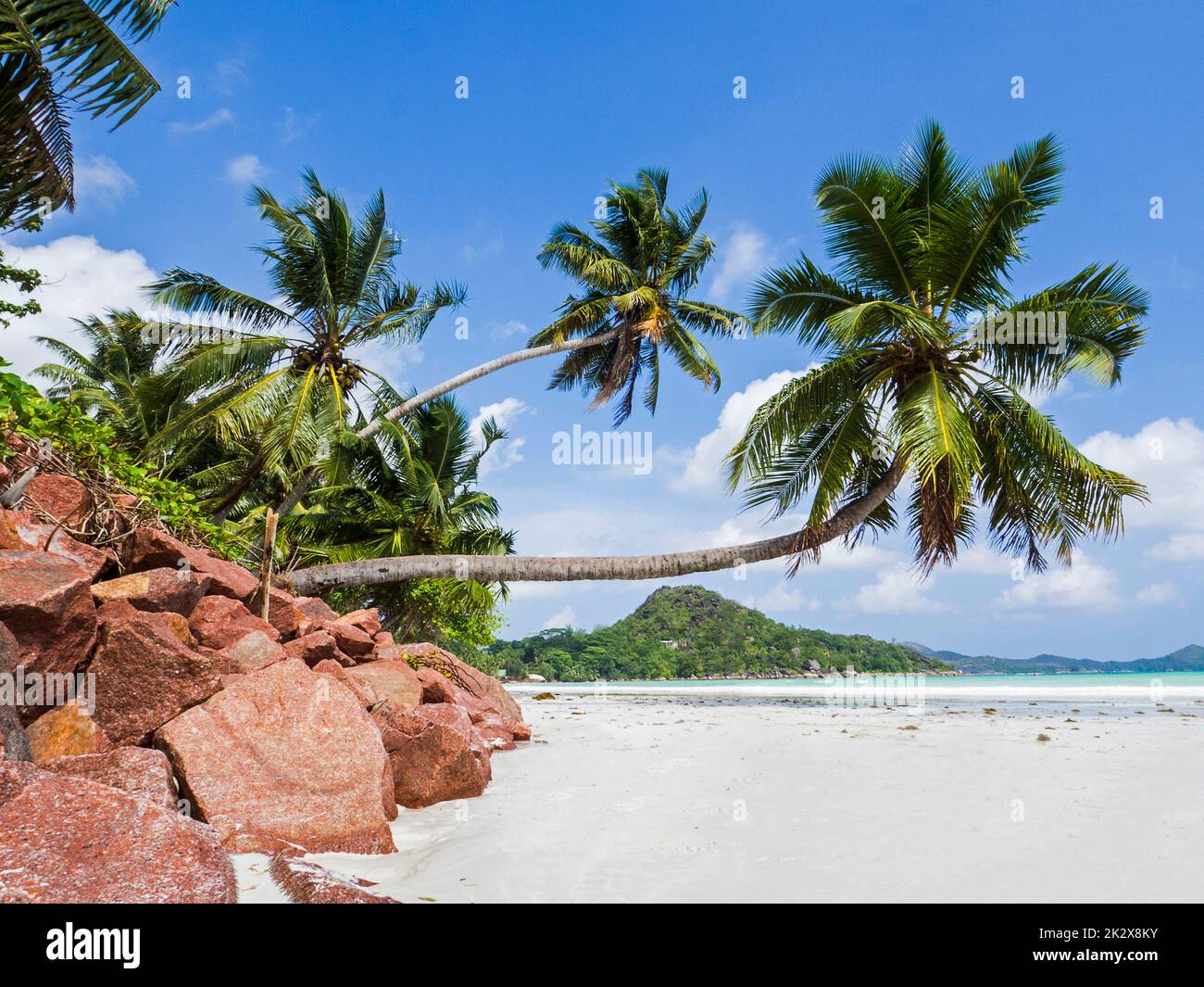 Seychelles - Praslin, Anse Volbert - Cote dÂ´Or Stock Photo - Alamy