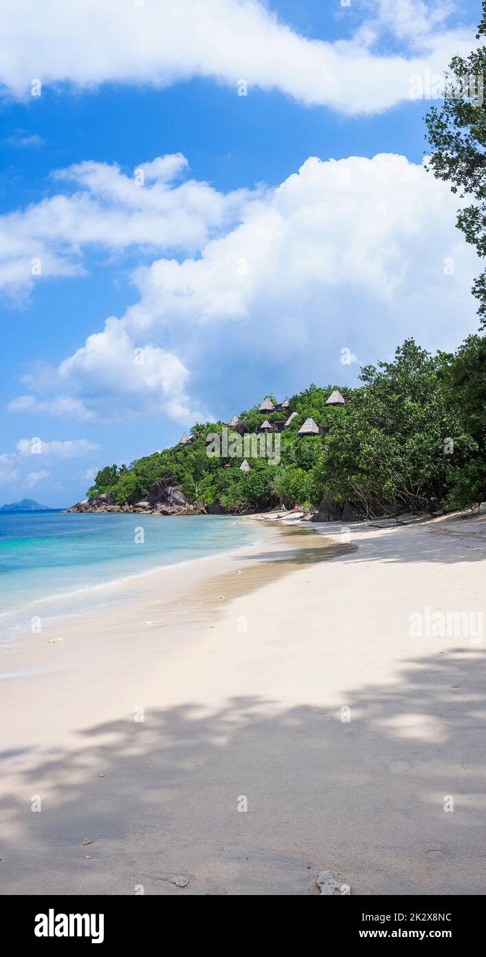 Seychelles, Mahe - Beach of Anse Louis Stock Photo - Alamy