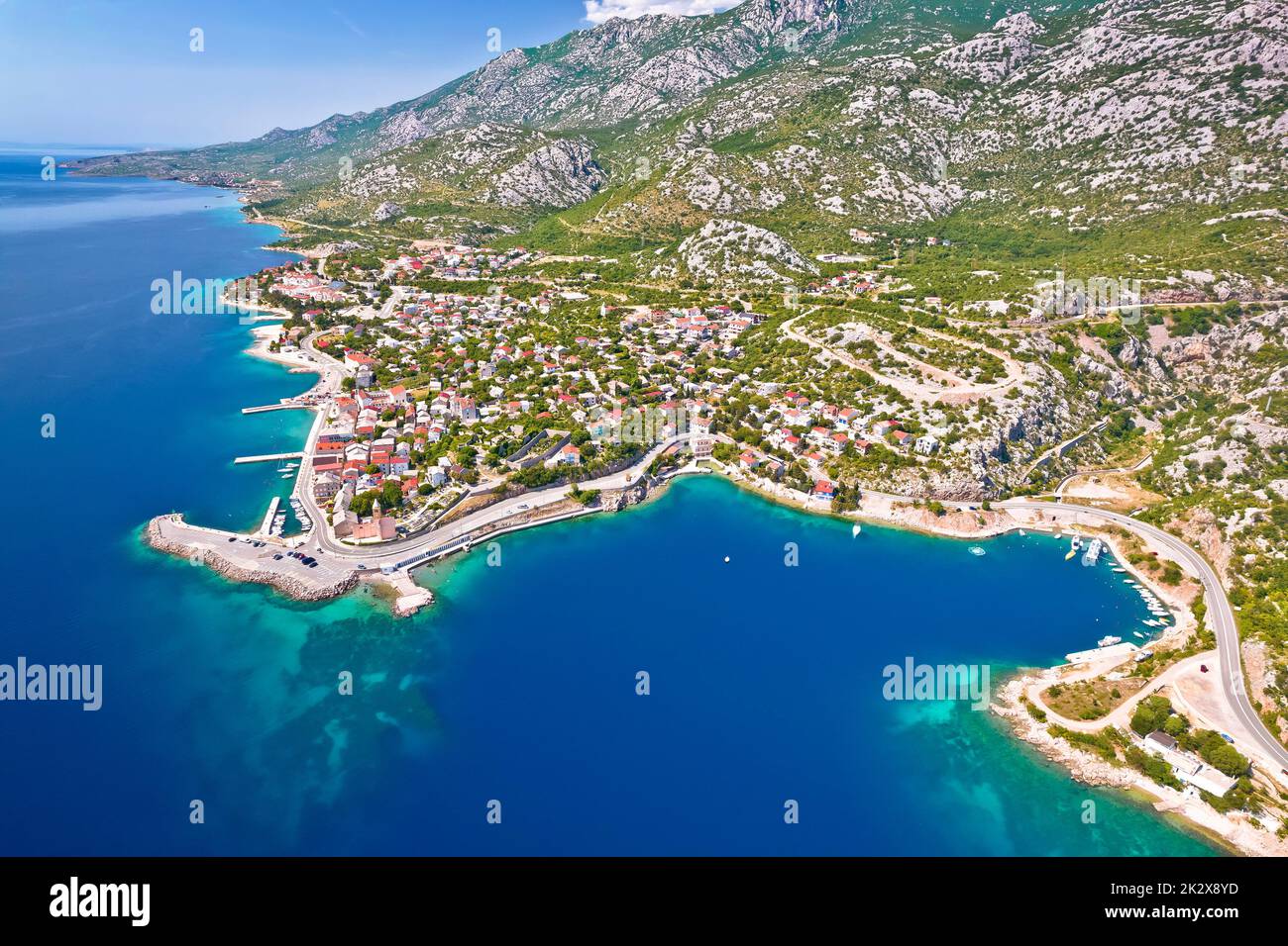 Aerial view landscape idyllic tourist hi-res stock photography and ...