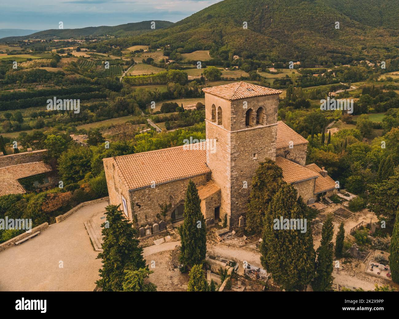 The Sainte-Foy de Mirande Chapel is located in Mirande, in the Drôme ...
