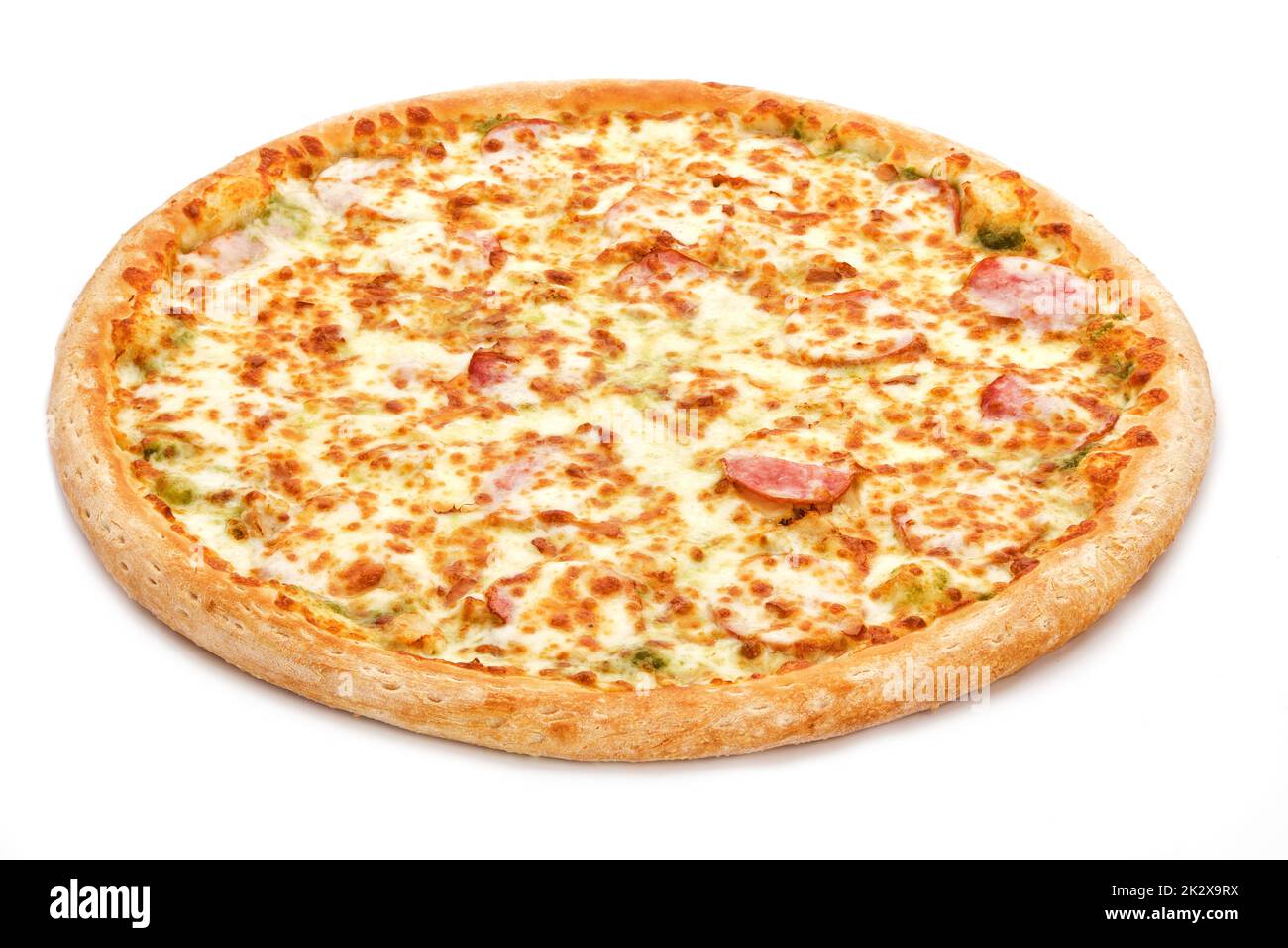 Margarita pizza white background hi-res stock photography and images ...