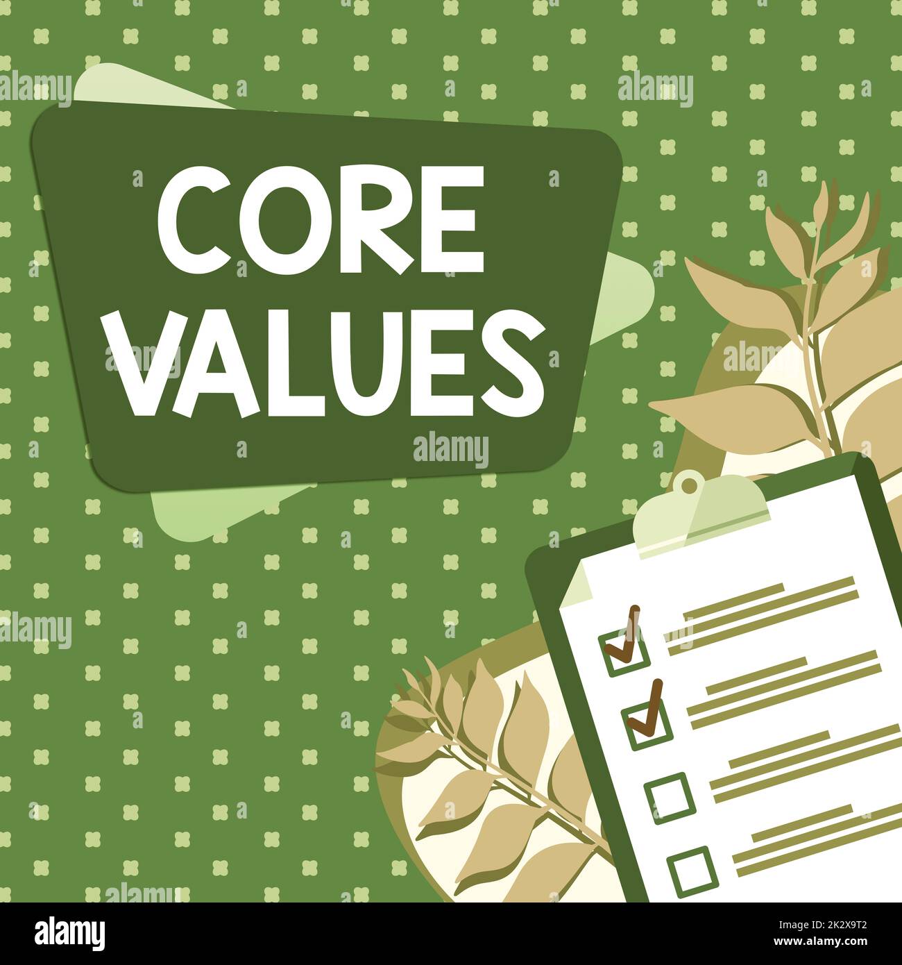 Hand writing sign Core Values. Business idea belief person or ...