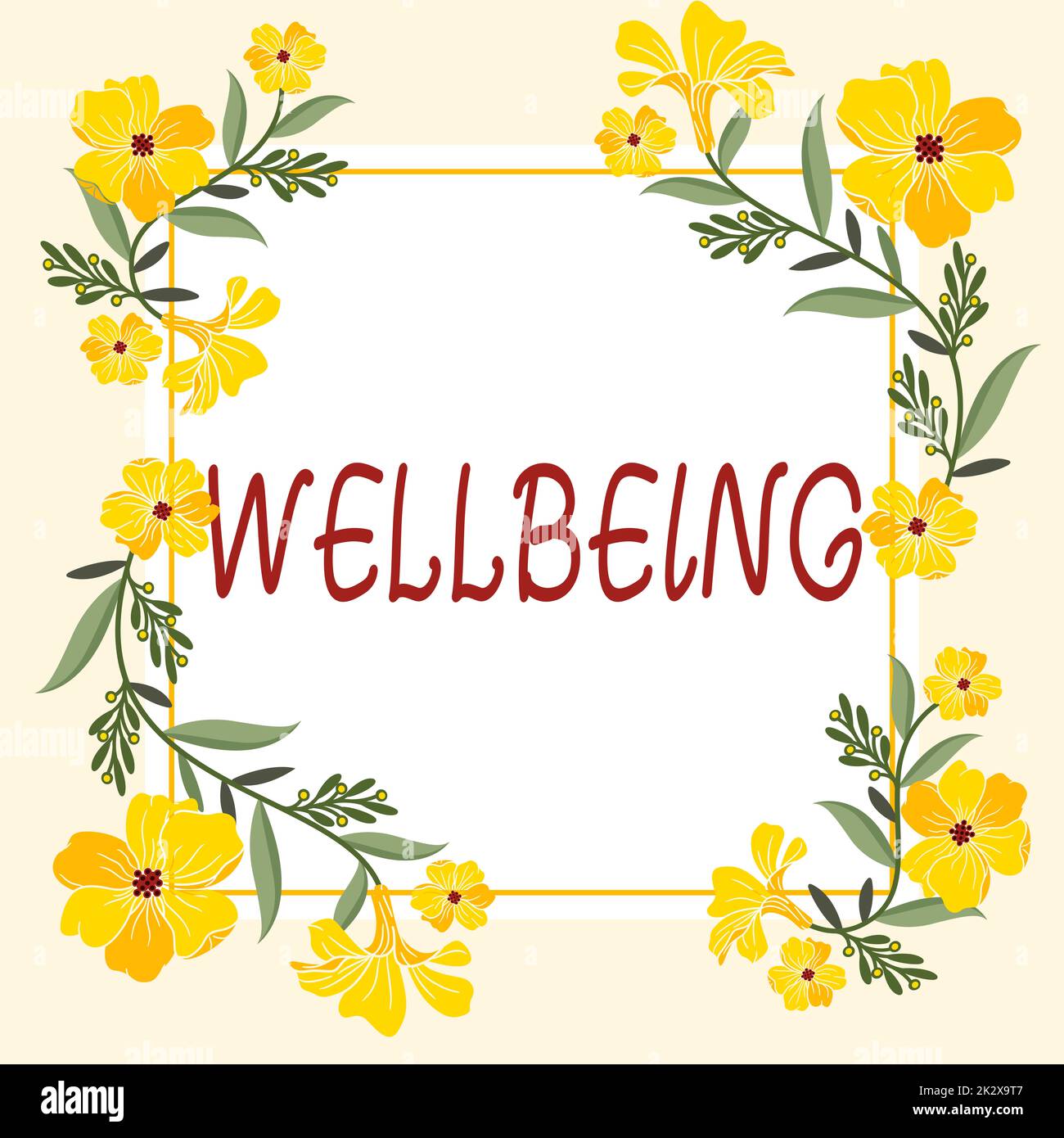 Inspiration showing sign Wellbeing. Conceptual photo A good or ...