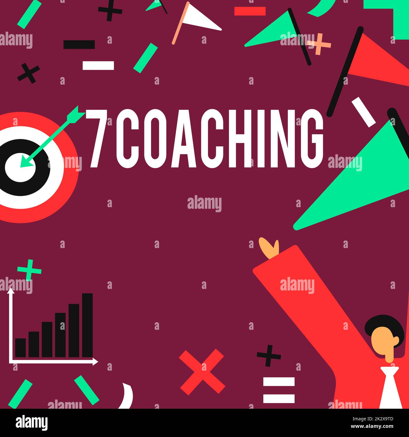 Hand writing sign 7 Coaching. Business approach Refers to a number of ...