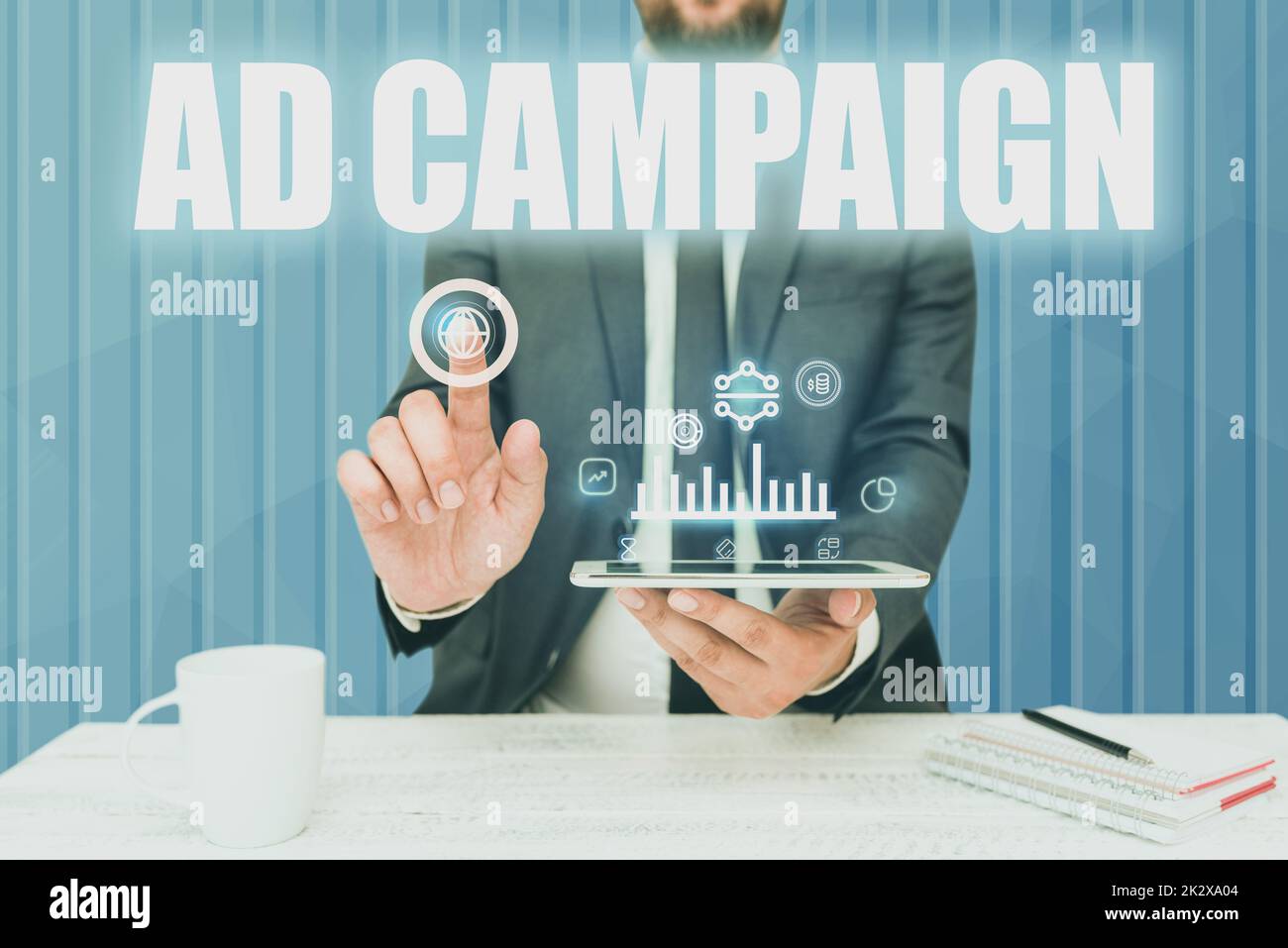 Handwriting text Ad Campaign. Word for promotion of specific product or ...