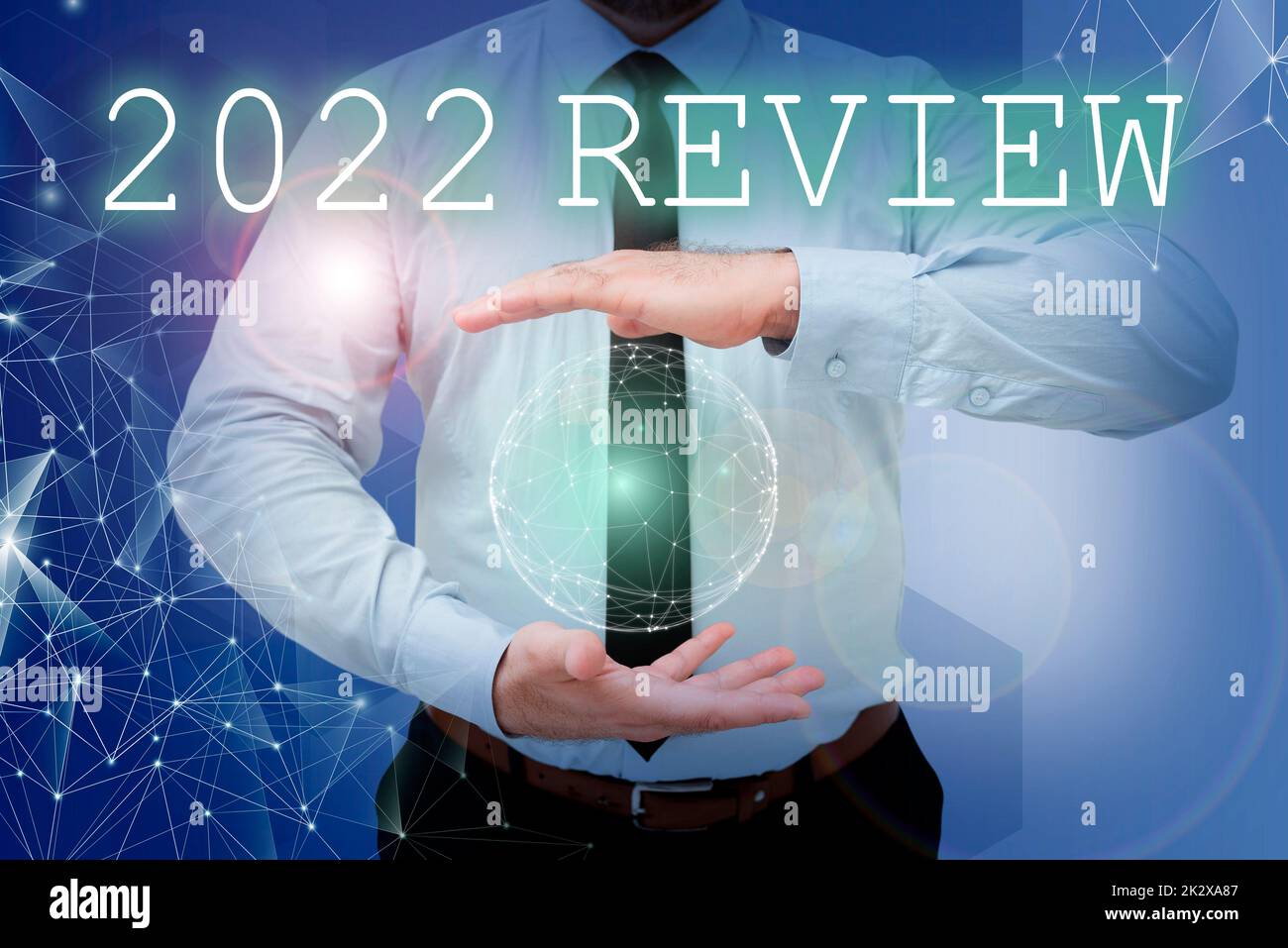 Text sign showing 2022 Review. Word Written on seeing important events ...