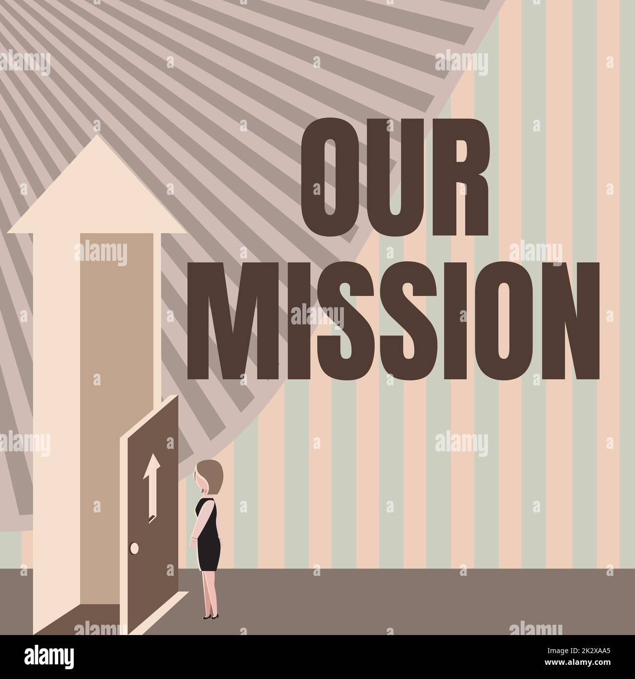 Text showing inspiration Our Mission. Business showcase tasks or ...