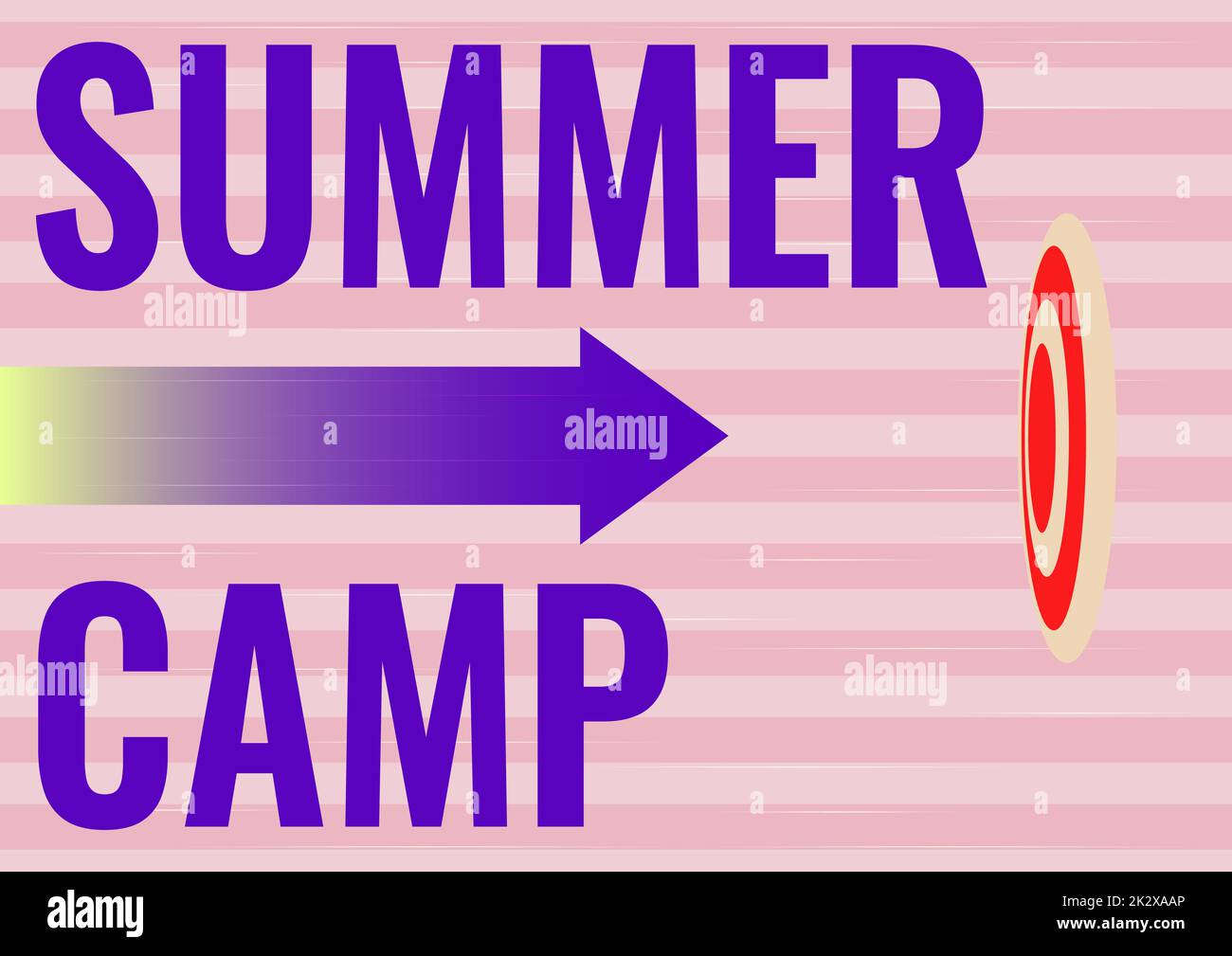 Conceptual caption Summer Camp. Concept meaning Supervised program for ...