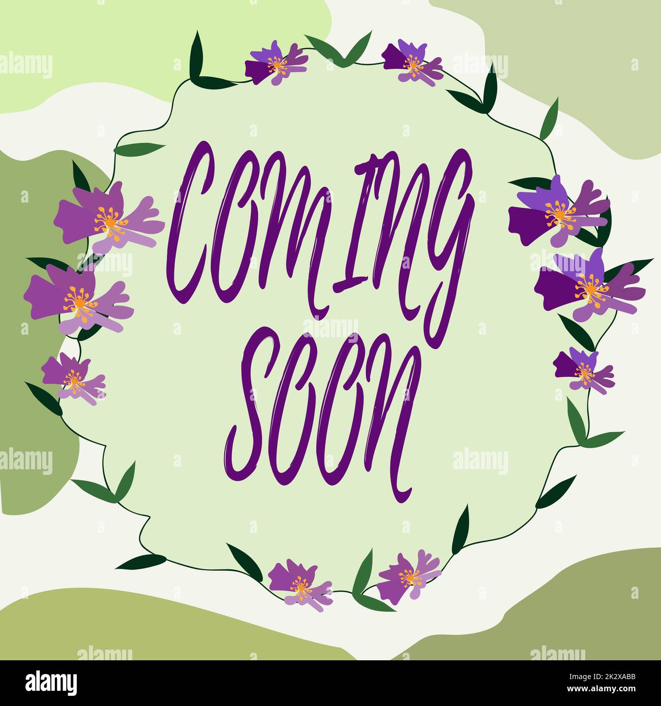 Text caption presenting Coming Soon. Internet Concept something is going to happen in really ...