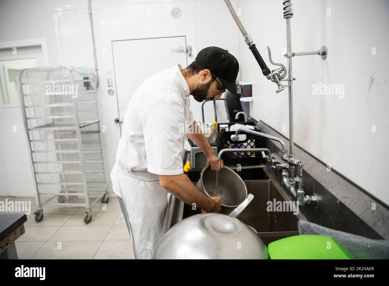 Beard hair in sink hi-res stock photography and images - Alamy