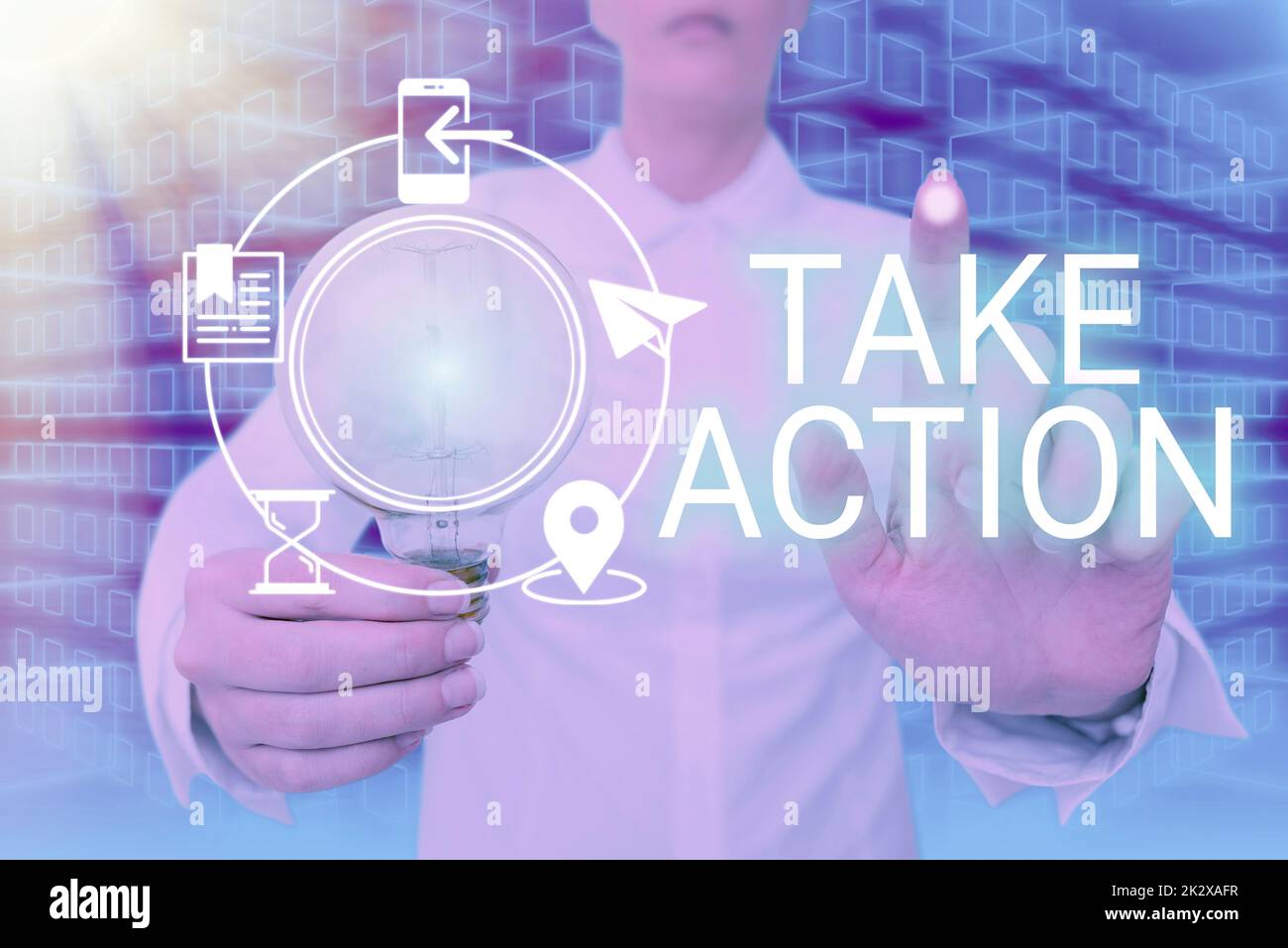 Text caption presenting Take Action. Word for advices someone to do ... Text caption presenting Take Action. Word for advices someone to do ...