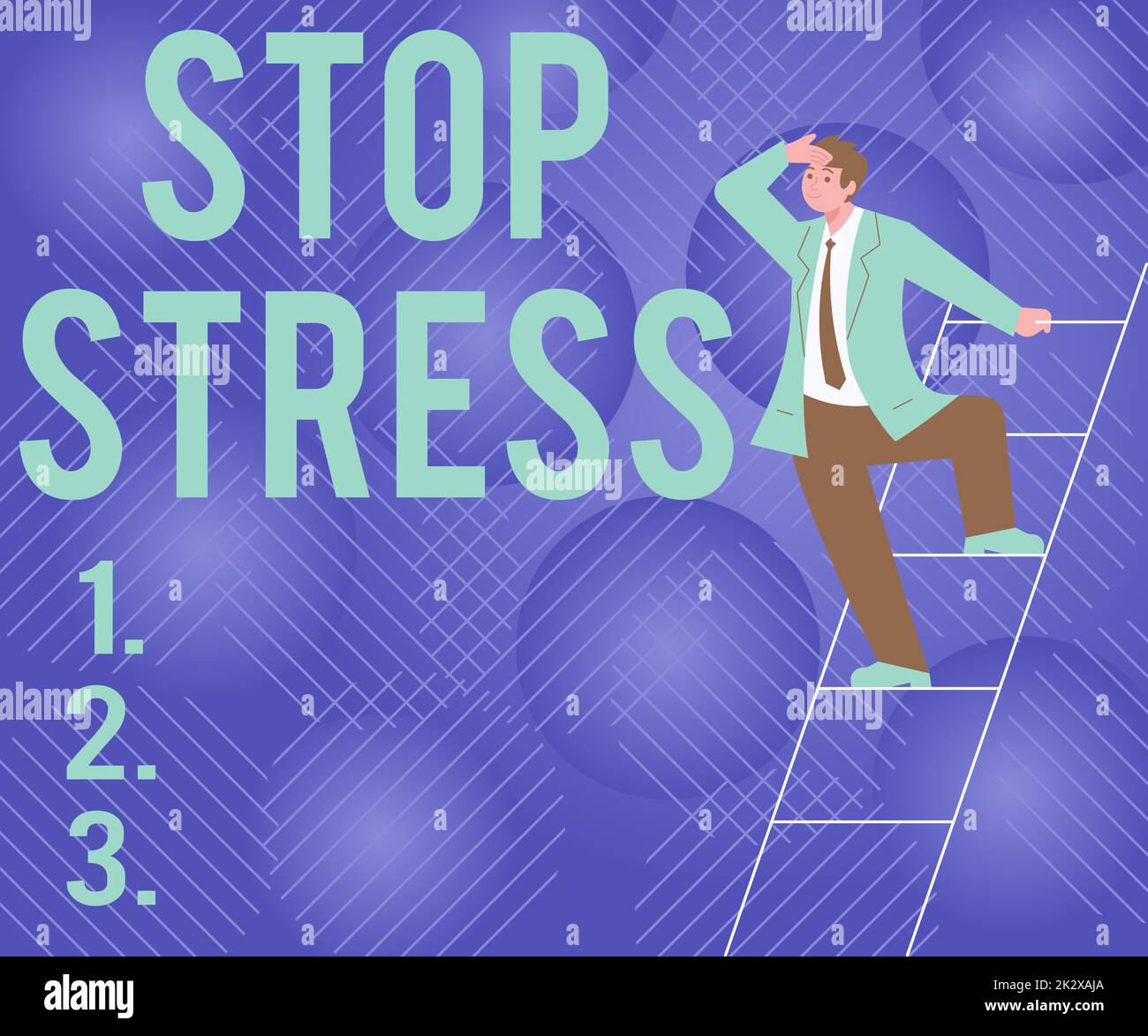 Hand writing sign Stop Stress. Conceptual photo Seek help Take ...