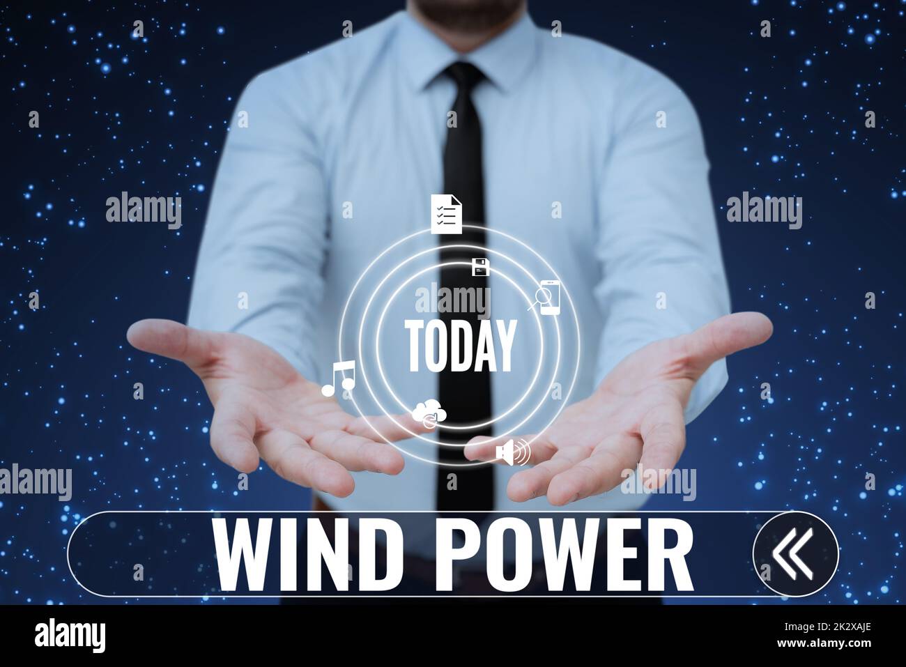 Inspiration showing sign Wind Power. Business showcase use of air ...