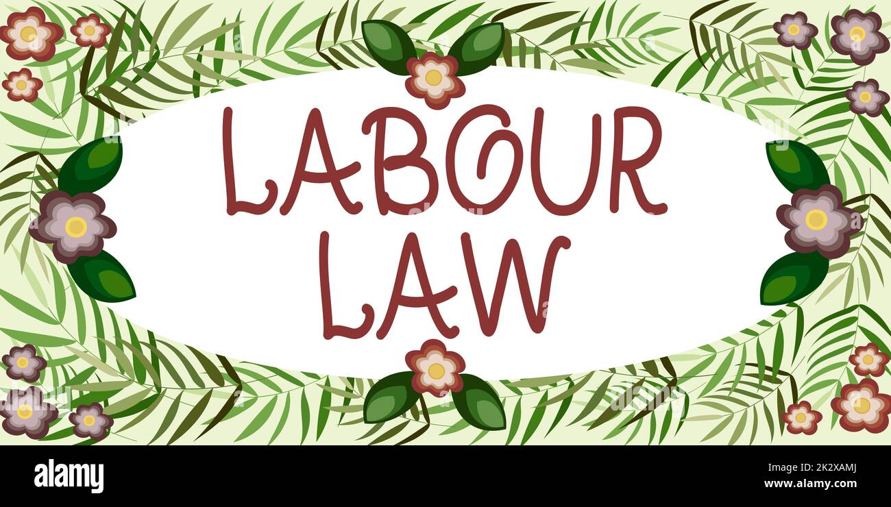 Conceptual display Labour Law. Word Written on Rules implemented by the ... Conceptual display Labour Law. Word Written on Rules implemented by the ...