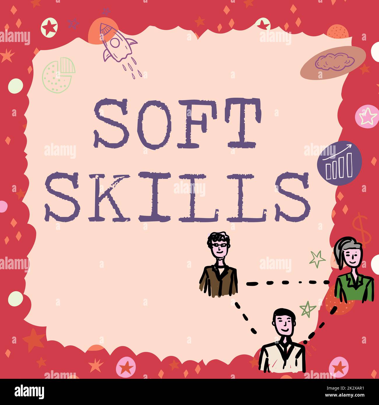 Inspiration showing sign Soft Skills. Word Written on personal ...