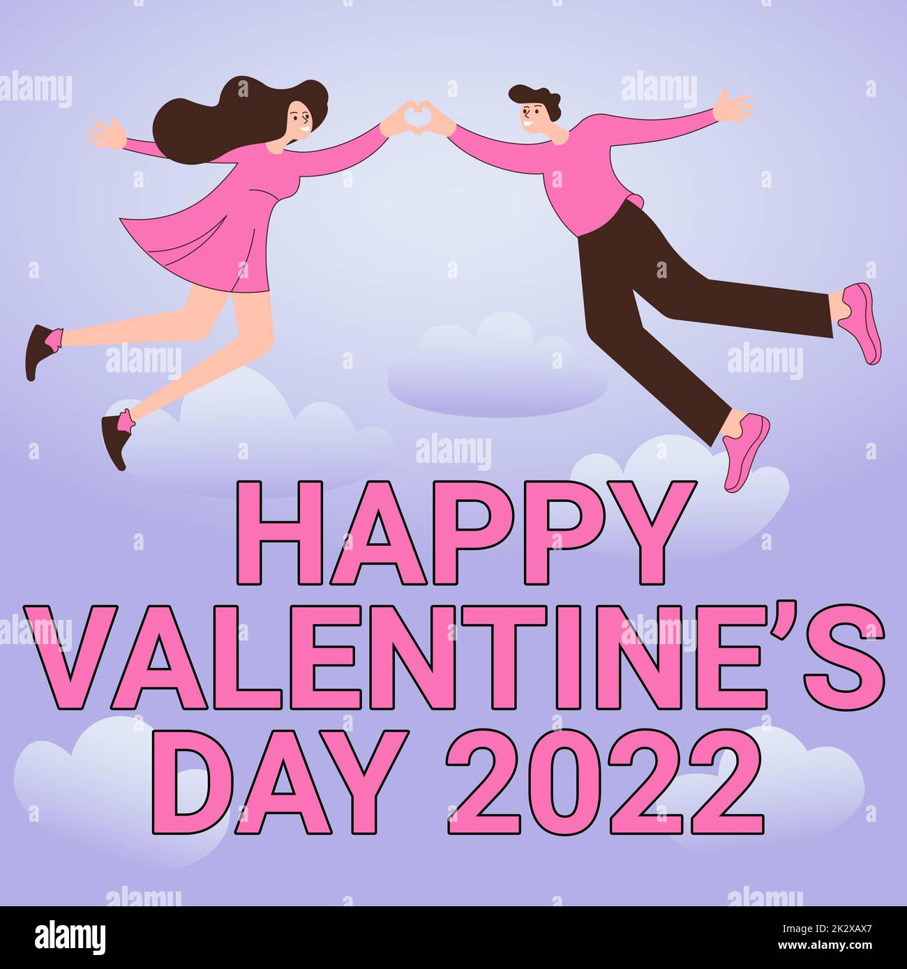 Conceptual display HAPPY VALENTINES DAY 2022. Business concept White ... Conceptual display HAPPY VALENTINES DAY 2022. Business concept White ...